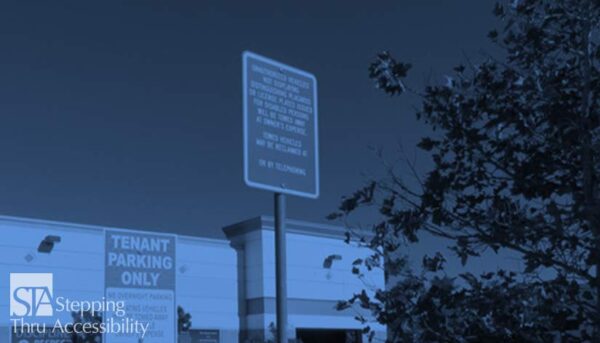California Tow-Away Signs - Stepping Thru Accessibility